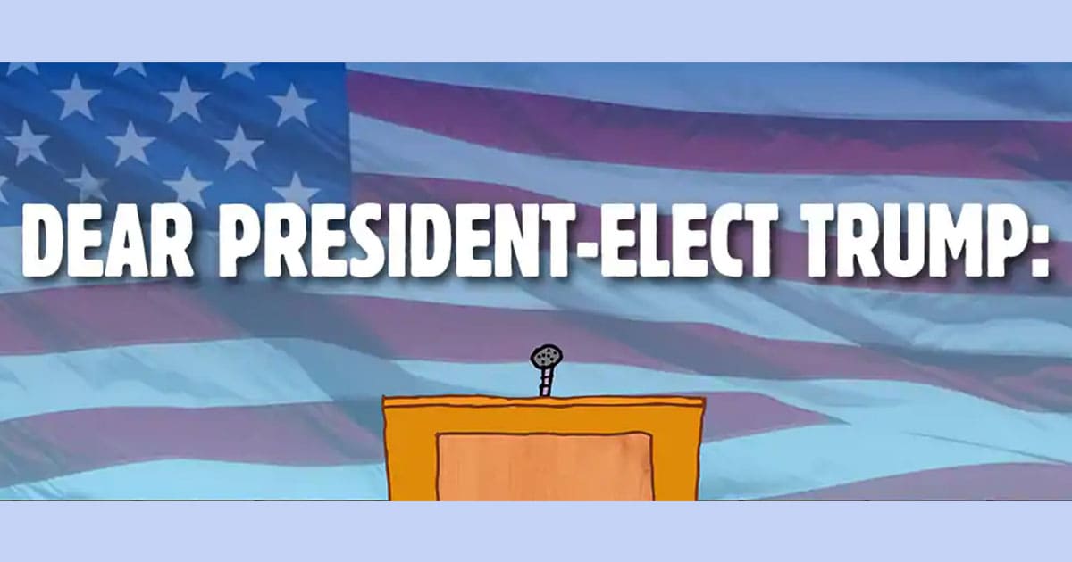 Dear President-Elect Trump | Ben & Jerry’s