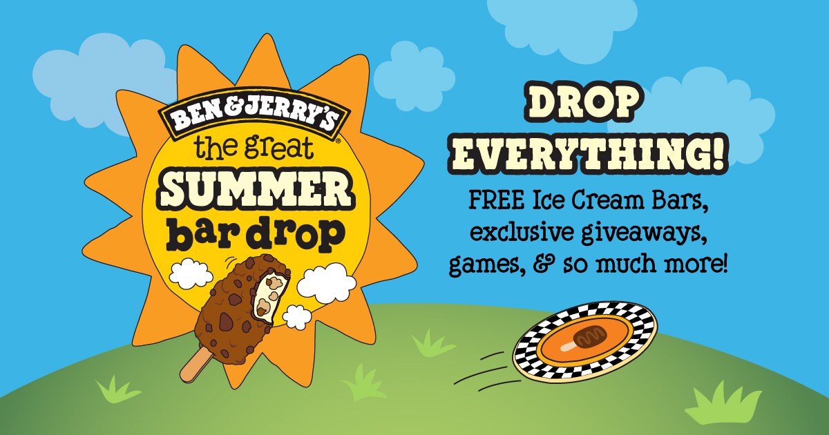 Great Summer Bar Drop | Ben & Jerry’s