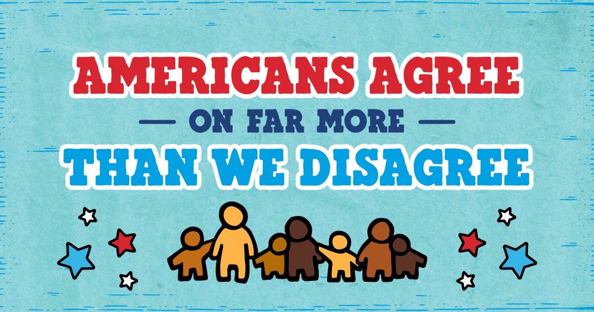 Americans Actually Agree on Far More than We Disagree | Ben & Jerry’s